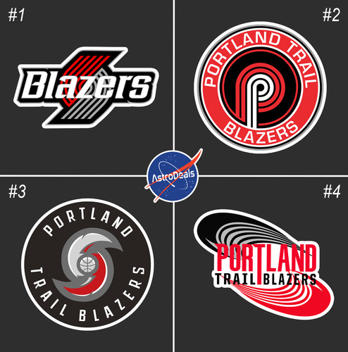 Portland Trail Blazers Basketball Team Logo NBA Sticker Decal *Size: 3 ...