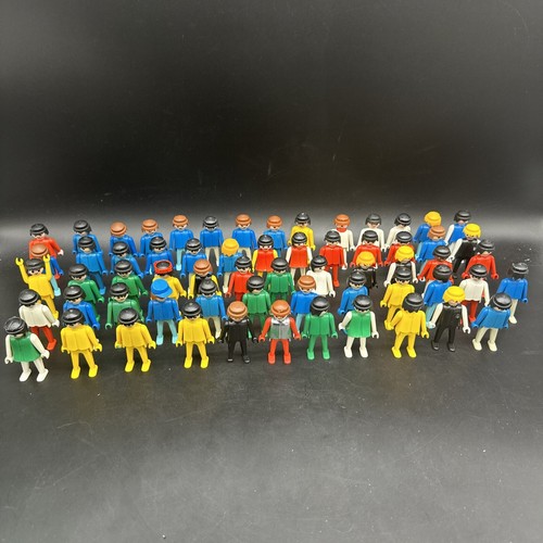 Playmobil Geobra 1974 - Lot Of 62 Assorted Figures See Pictures | eBay