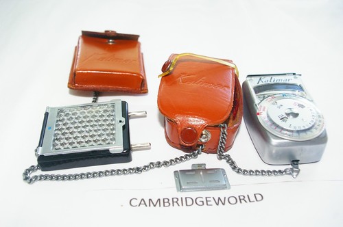 PHOTO EXPOSURE LIGHT METER with BOOSTER and CHAIN MADE in JAPAN by ...