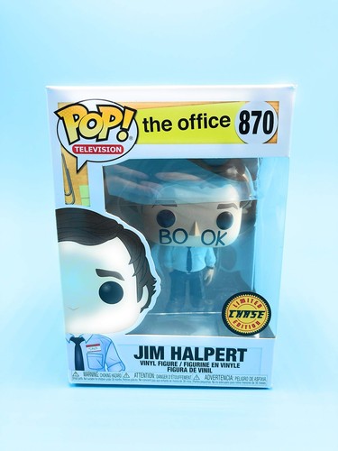 Funko POP! Television The Office Jim Halpert CHASE #870 (Book written ...