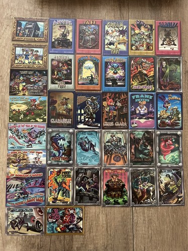 Disney ToonTown Online Trading Card Series 1 Lot of 34 Different - All ...