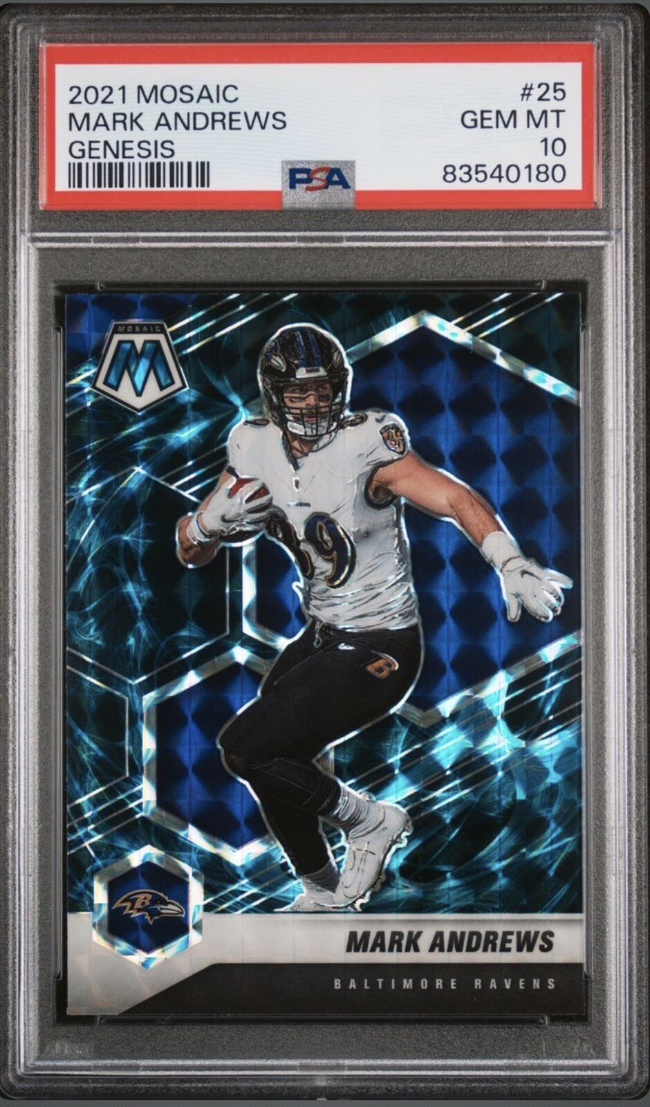 Mark Andrews 2021 Mosaic #25 Genesis /(SSP) Price Guide - Sports Card ...