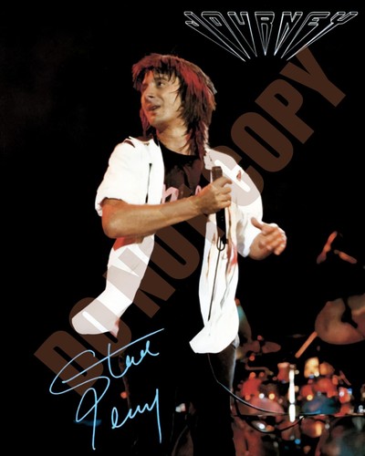 Steve Perry From Journey Concert Promo Preprint Signature Autograph ...