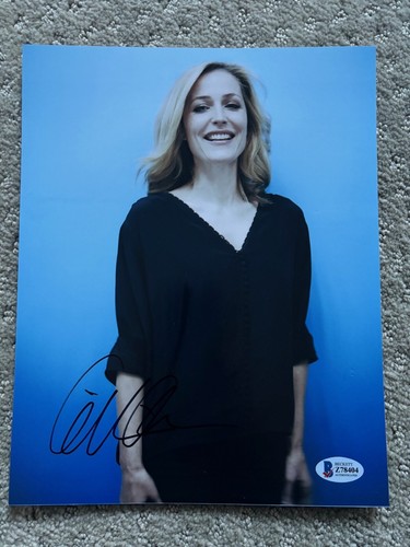 Gillian Anderson signed autographed 8x10 photo X-Files Beckett COA BAS ...