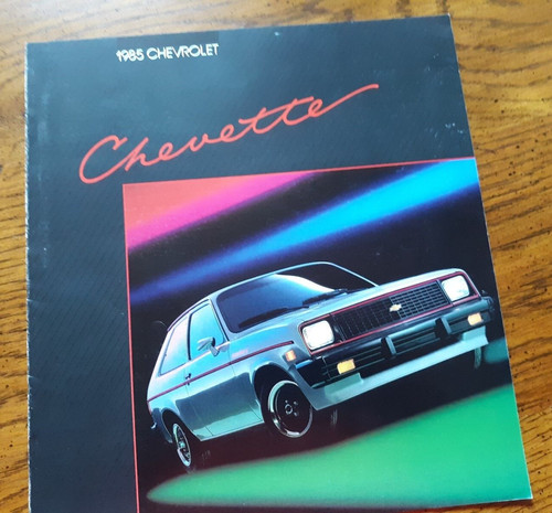 Original 1985 Chevrolet Chevette Sales Brochure | eBay
