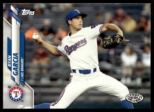 2020 Topps Pro Debut Ryan Garcia AZL Rangers #PD-23 | eBay
