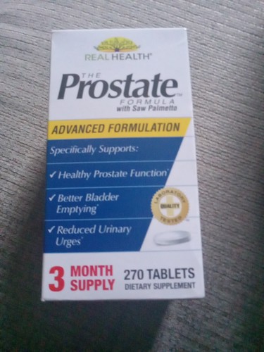 Real Health, Prostate Formula with Saw Palmetto, 270 Tablets | eBay