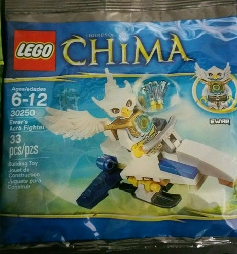 LOT OF 10 LEGO 30250 EWAR ACRO FIGHTER LEGEND OF CHIMA NEW FACTORY ...