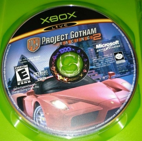 PROJECT GOTHAM RACING 2 - XBOX - GAME DISC ONLY - FREE S/H - (C) | eBay