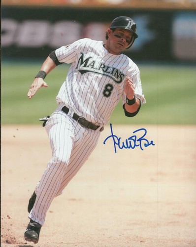 AARON BOONE MIAMI MARLINS #8 SIGNED AUTOGRAPHED 8X10 PHOTO W/ COA | eBay