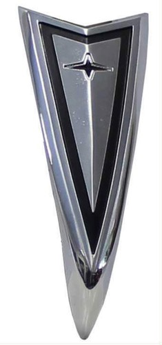 1969 PONTIAC LEMANS FRONT ARROWHEAD EMBLEM FOR CHROME BUMPER | eBay