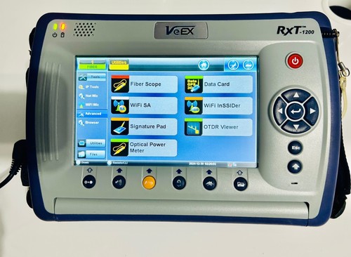 VeEx RXT-1200 w/ RXT-4113 xWDM OTDR Module 18Ch CWDM DWDM 100G (Comcast ...