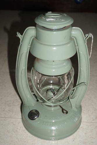 Vintage Camp Oil Fluid Lantern Crack Globe Signal Lamp No 250 Air Pilot ...