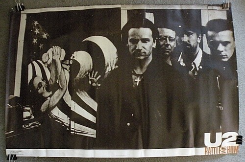 1988 Music poster U2 Rattle and Hum Band members & Women 23X35 | eBay