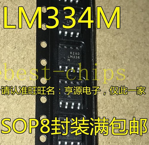 10 PCS LM334M/NOPB LM334M SOP-8 LM334 Adjustable Current Sources #K1995 ...