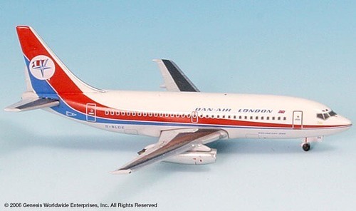 Inflight 500 Dan Air London G-BLDE 737-200 1:500 Scale | eBay