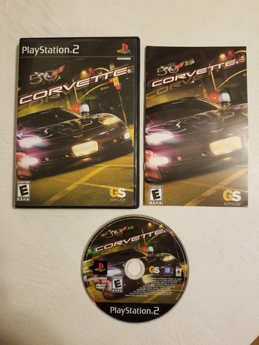 Corvette PS2 Playstation 2 Game Complete with Manuel | eBay