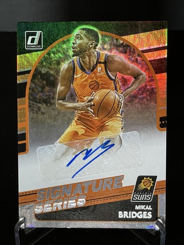 mikal bridges signature series donruss 2020-2021 | eBay