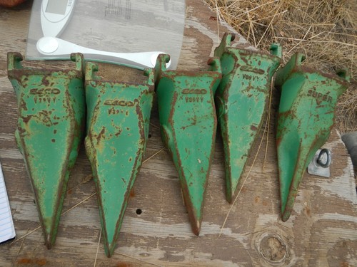 V39VY green Excavator Bucket Single Tiger Rock Teeth | eBay