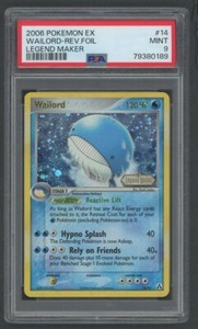 Wailord 2006 EX: Legend Maker #14/92 Reverse Holo PSA 10 Price Guide - Sports Card Investor