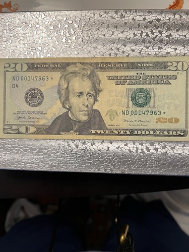 Rare Star Note 20 Dollar Bill From 2017 | eBay