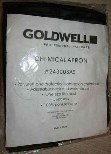 Goldwell Chemical Apron Model. 243003AS With Embroidered Logo. NEW | eBay