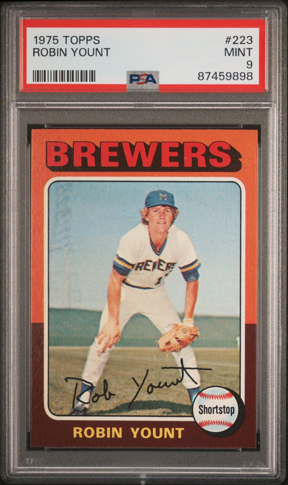 Robin Yount 1975 Topps #223 Base Price Guide - Sports Card Investor