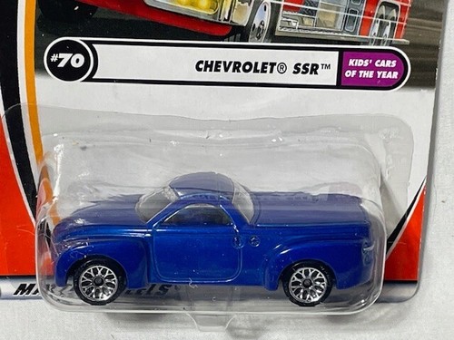 Matchbox #70 Chevrolet SSR, Blue, Kids Cars of the Year Series, 1/64 ...