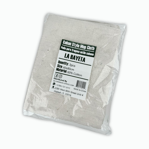 Cuban Style Mop Cloth. Frazadas Estilo Cubana. Brand La Bayeta (Set of ...