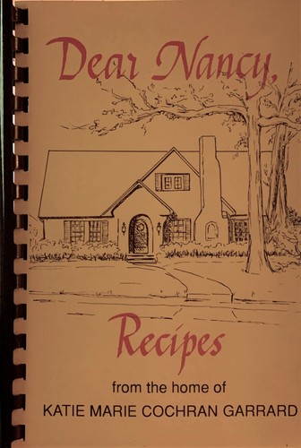 Dear Nancy, Recipes (Plastic Comb, 1989) Signed - Katie Marie Cochran ...