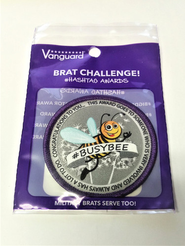 Vanguard Military Brat Patch #BusyBee Award | eBay