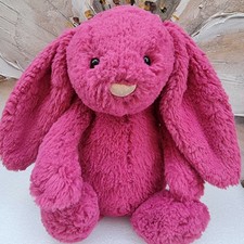 Bashful Rose Bunny - Medium : Bashful Bunnies : Beaniepedia