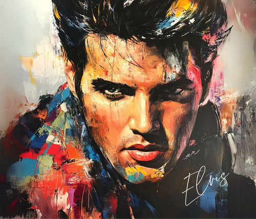 Elvis Presley Art Computer Mouse Pad The King of Rock and Roll Fan Gift ...