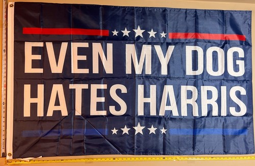 Donald Trump Flag FREE SHIPPING 9 Anti Harris America Republican USA ...