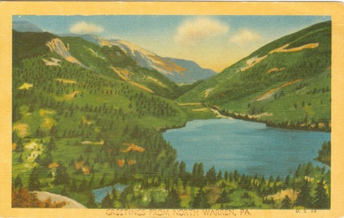 North Warren PA Scenic Greetings from North Warren | eBay
