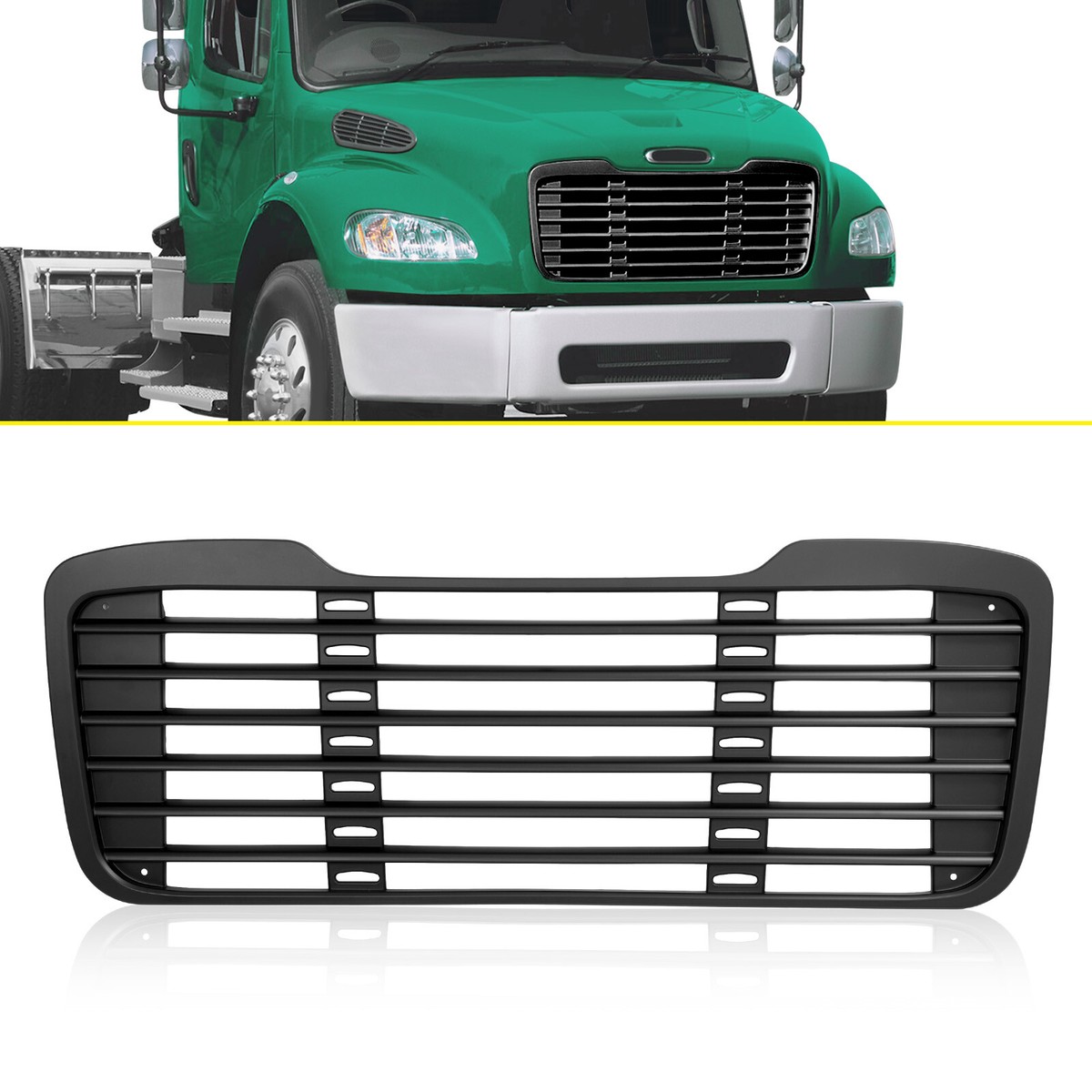 Front Bumper Cover Front Center Bumper For Freightliner M2 (2003-2021 ...