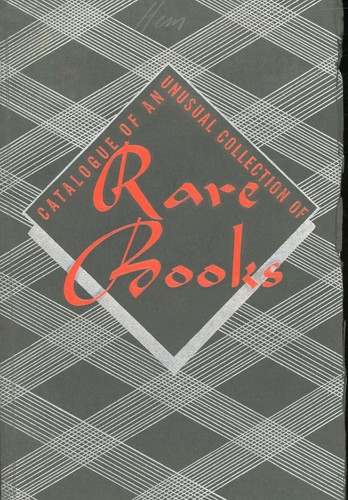 Scribner Book Store / Catalogue of an Unusual Collection of Rare Books ...