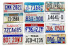Starter Pack of 10 License Plates from 10 Different States Tags Lot Art ...