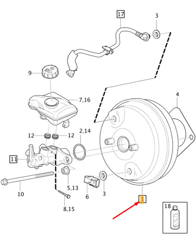 Cylindre de servofrein VOLVO XC60 MK2 LHD 31400307 NEUF ORIGINE | eBay