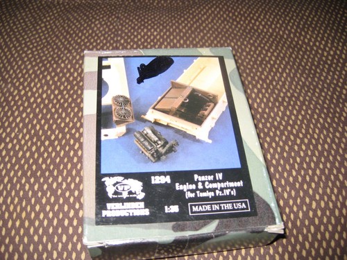 MIB Panzer IV Engine & Compartment for Tamiya kit by Verlinden in 1/35 ...
