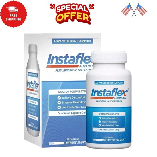 Instaflex Advanced Joint Support Doctor Formulated 30 Capsules New Exp ...