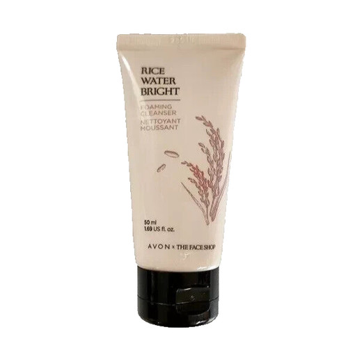 Avon The Face Shop Rice Water Bright Foaming Cleanser 1.69 fl oz NEW ...