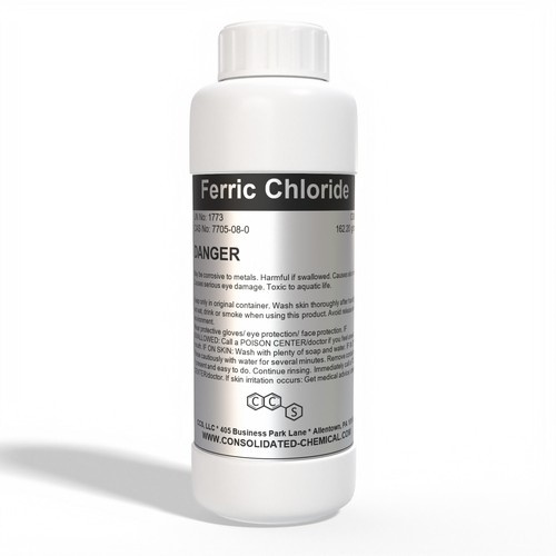 Ferric Chloride Solution Liquid Etchant 500ml (16oz) - PCB Etchant | eBay