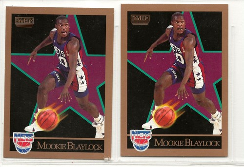 *Lot of 2*- MOOKIE BLAYLOCK - 1990-91 SkyBox - "Rookie" - #176 - $1.00 ...