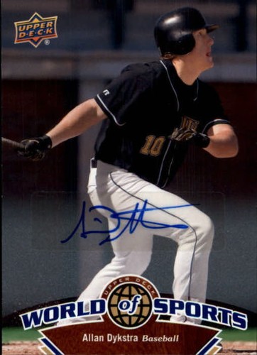 2010 Upper Deck World of Sports Autographs #137 Allan Dykstra | eBay