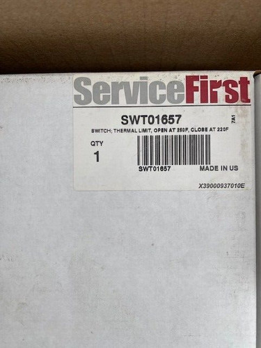 GENUINE TRANE 200V THERMAL LIMIT SWITCH PART NUMBER SWT01657 | eBay