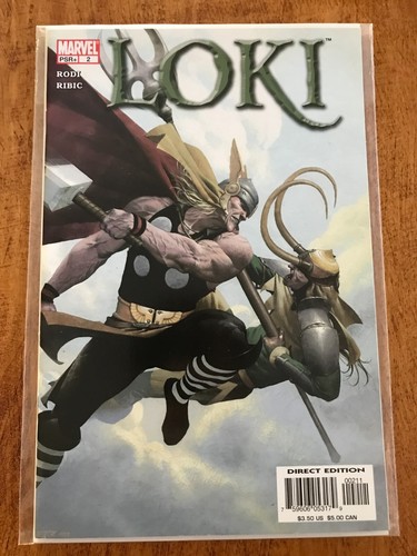 LOKI #2 MARVEL COMICS 2004 ESAD RIBIC & ROBERT RODI THOR - NM | eBay