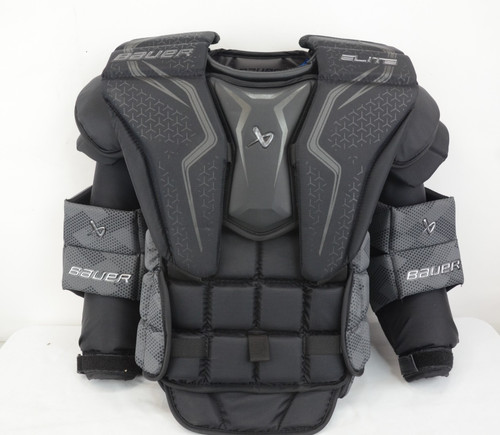 Bauer Elite Goalie Chest & Arm Protector Intermediate Size Large (1121 ...