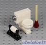 LEGO - Pool Snooker Billiards Table Cue Stick - Black Brown Minifigure ...