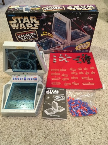Vintage 1997 Star Wars Tiger Electronics Galactic Battle Space Combat ...